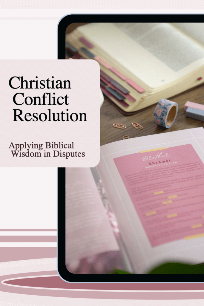 Biblical Conflict Resolution: Bridging Divides With Ten Strategies ...